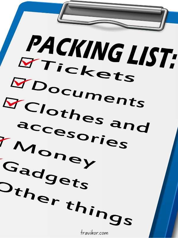 Essential Travel Packing Checklists and Tips - TRAVIKOR